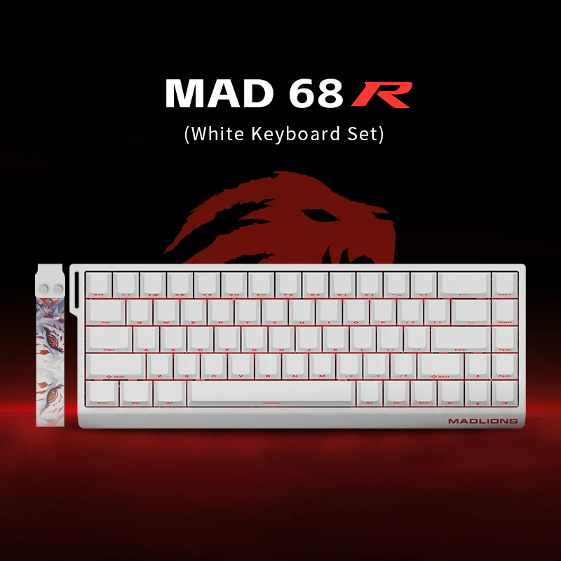 美加獅 MAD68HE 旗艦版磁軸電競鍵盤 | 磁珀軸Pro - Master Games 高超