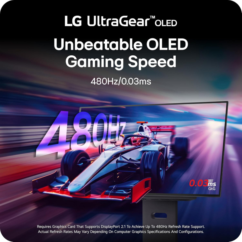 Price網購 - LG 27" UltraGear OLED QHD 480Hz 0.03ms G-Sync® Compatible ...