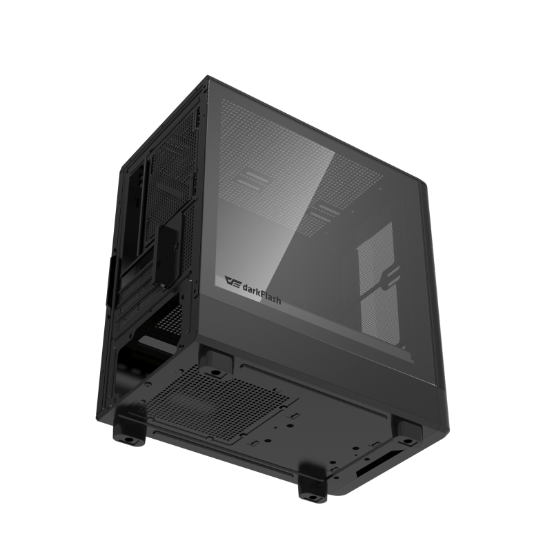 darkFlash DB330M Mesh M-ATX PC Case - ( BLACK / WHITE ) - 樂天電腦 FreeCom ...