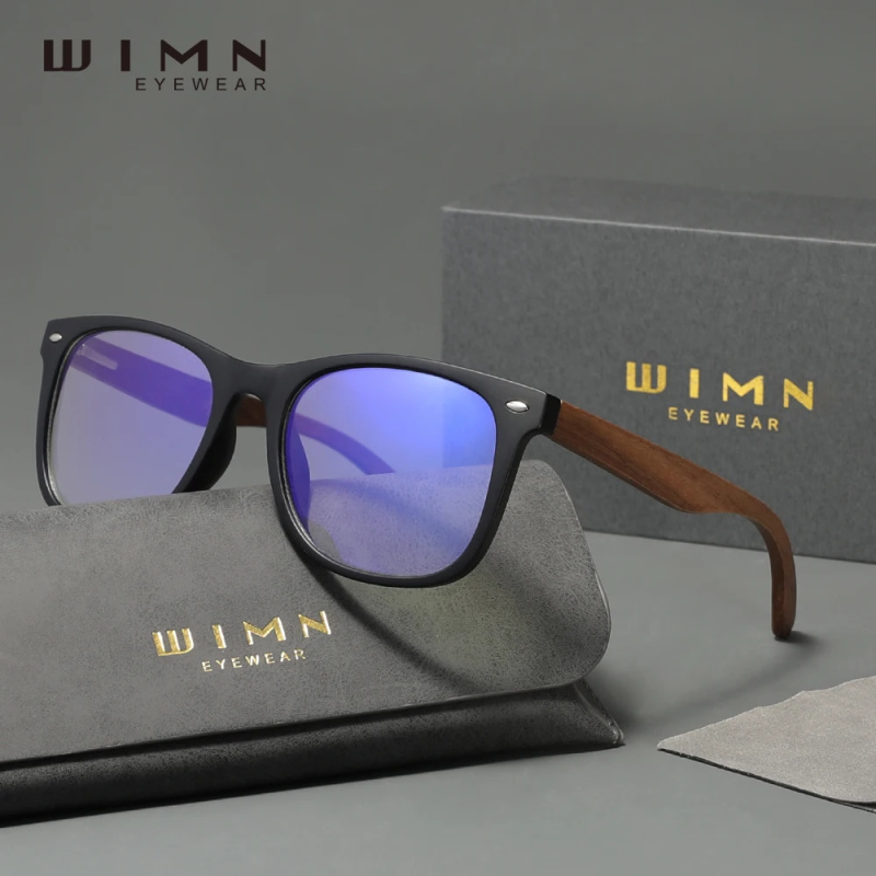 WIMN 木質防藍光眼鏡男女電話電腦防藍光眼鏡日常使用眼鏡 - 豐盛數碼電器