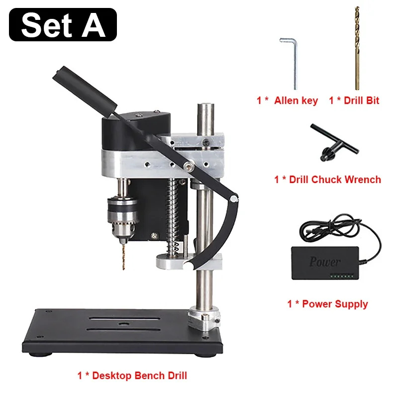 Mini Desktop Bench Drill Kit Multi-function Home Micro Seven-Level ...