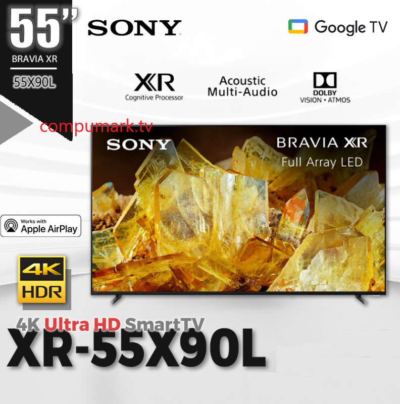 Price網購 - SONY 55" X90L Series Full Array LED 4K Ultra HD 智能電視 [XR ...