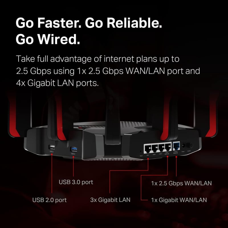 Price網購 - TP-Link Archer GX90 AX6600 三頻 Wi-Fi 6 電競路由器 (2.5G WAN)