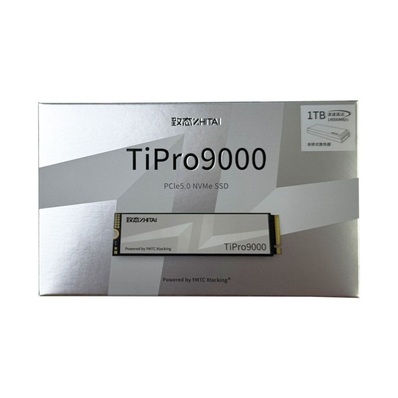 致態 - TiPro 9000 1TB NVMe2.0 PCIe Gen5.0x4 M.2 2280 - 致態SSD官方旗艦店(A Force)