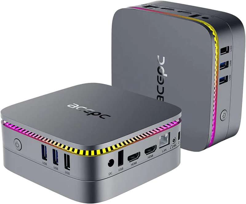 ACEPC PicoBox Pro Mini PC 迷你電腦 (Intel N100 / 16GB / 512GB SSD / Windows ...