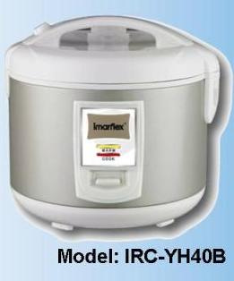 Imarflex 伊瑪牌 「厚釜．蜂」特厚內膽西施電飯煲 (1.5公升, 3-6人用) IRC-YH40B - 樺峯數碼