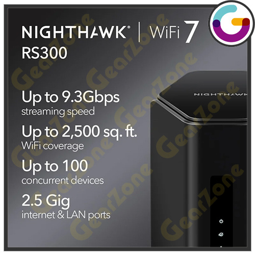Price網購 - Netgear Nighthawk RS300 BE9300 三頻 WiFi 7 路由器