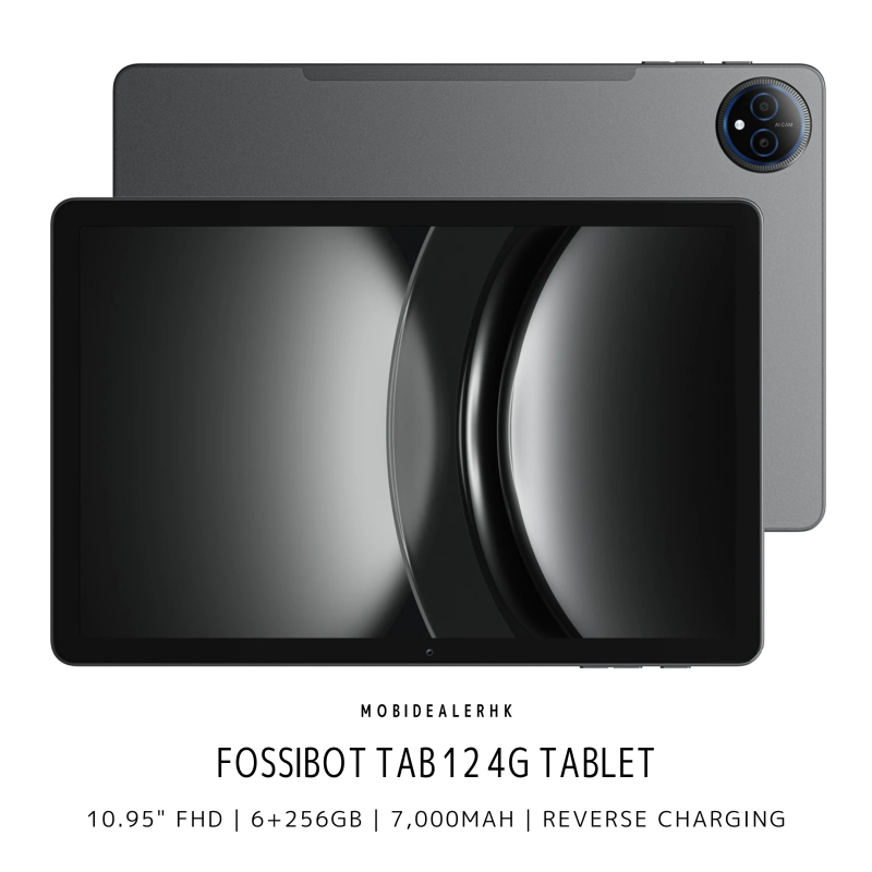 Fossibot Tab 12 4G 平板電腦 - MobiDealerHK