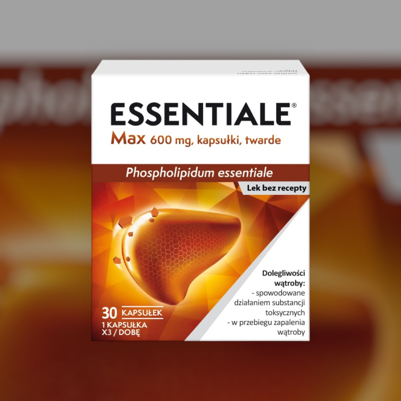 Price網購 - 健肝素 Essentiale Forte Max 600mg 高濃度植物磷脂膠囊 (歐洲進口) [30粒裝] 平行進口