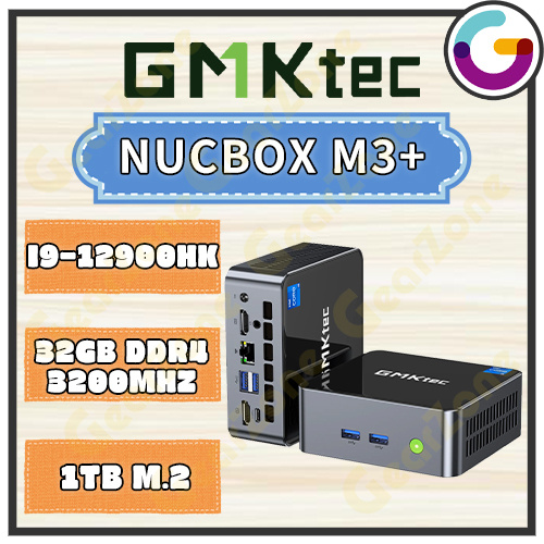 GMKTEC NucBox M3 Plus Mini PC (i9-12900HK, 32GB+1TB SSD) - Price網購