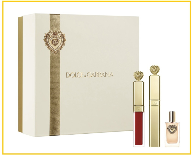 DOLCE & GABBANA 杜嘉班納摯愛香水睫毛膏唇釉套裝 DEVOTION GIFT DUO SET (EDP 5ML ...