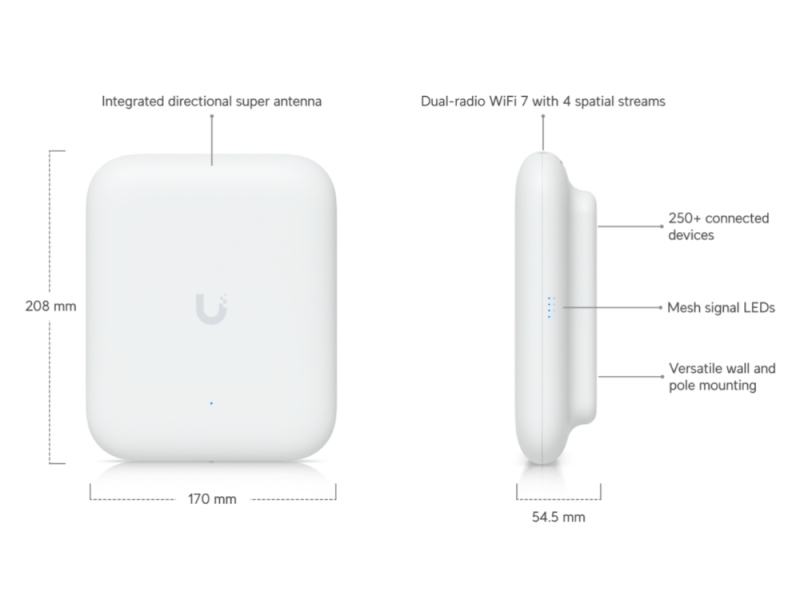 Ubiquiti U7-Outdoor UniFi Access Point WiFi 7 Outdoor | Hong Kong ...