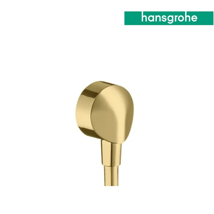 Hansgrohe , Fixfit , 27454990 , 花洒曲 亮金色 - 香港21衛浴潔具有限公司