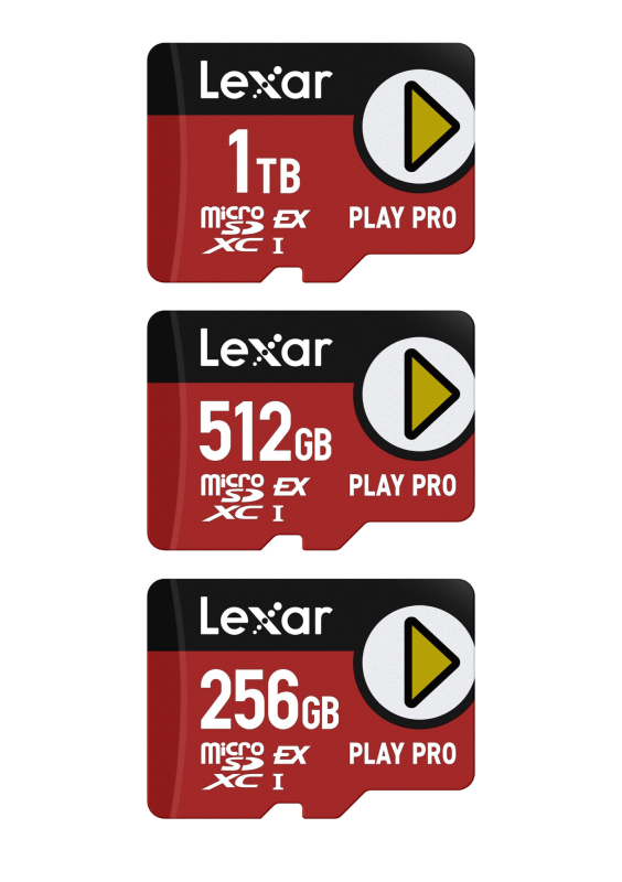 Price網購 - [Switch 2/ Steam Deck 合用] Lexar PLAY PRO micro SD XC Express Card 記憶卡 快卡 (256GB/ 512GB ...