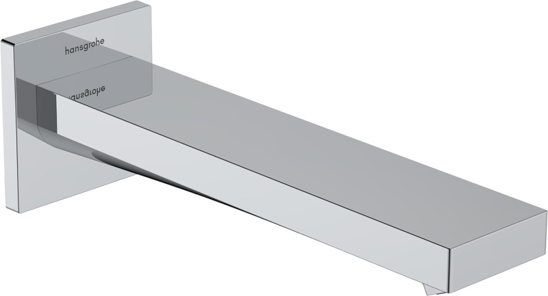 hansgrohe , Tecturis E , 73410000 , 瀑布浴缸出水咀 , 亮銀色 - 香港21衛浴潔具有限公司