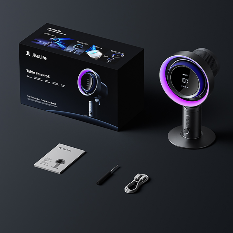 Price網購 - [CODE後價$659] JisuLife - Table Fan Pro3 空氣淨化無線座檯風扇【夏日激賞祭】