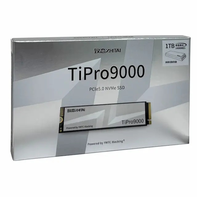 致態 - TiPro 9000 1TB NVMe2.0 PCIe Gen5.0x4 M.2 2280 - 數碼店(World Unicorn)
