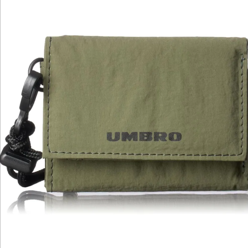 【💥日本直送】Umbro Trifold Wallet 三折錢包 頸帶 輕質尼龍 緊湊型 錢包 零錢包 散紙包 迷你錢包 with Neck ...