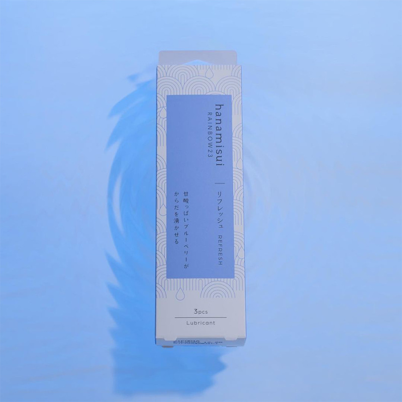【花美水Hanamisui】Refresh 清新藍莓潤滑凝膠 (3支裝) - Moon River Mall 兩性用品專門店