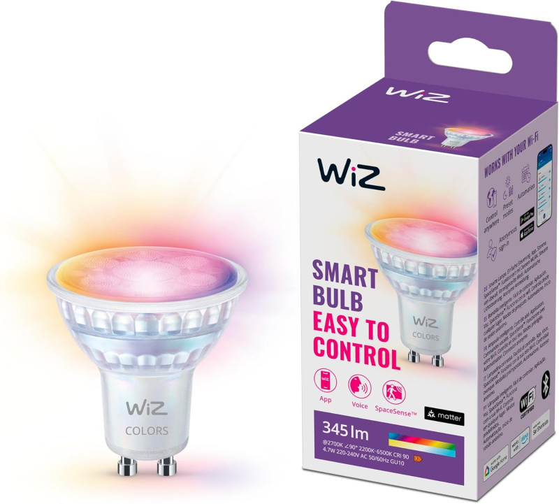 Price網購 - WiZ Wi-Fi Smart LED Bulb 智能燈泡 4.7W / GU10 (RGB)