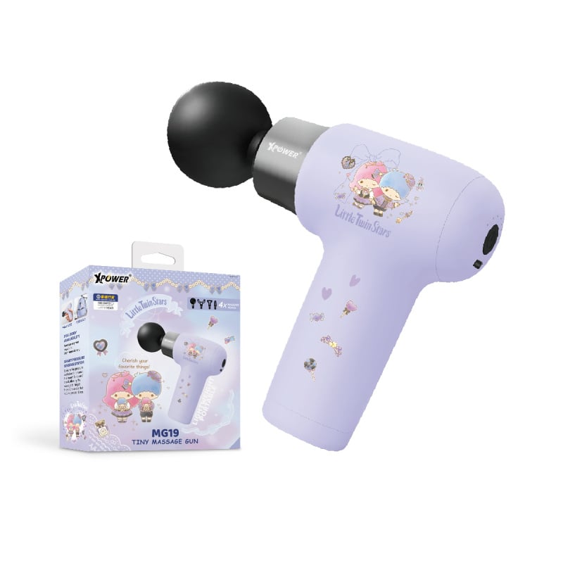 XPower x Sanrio Little Twin Stars MG19 超迷你肌肉按摩槍 - XPOWER International ...