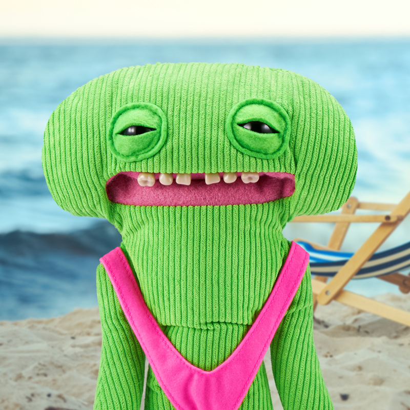 Fuggler Vacay Vibes Smiley O Riley 公仔｜搞怪毛絨玩偶 22cm 香港 - Baby Monster