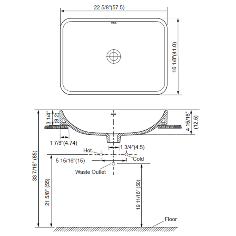Kohler , Forefront , 獨立盆 , K-5373IN-HT1 - 香港21衛浴潔具有限公司