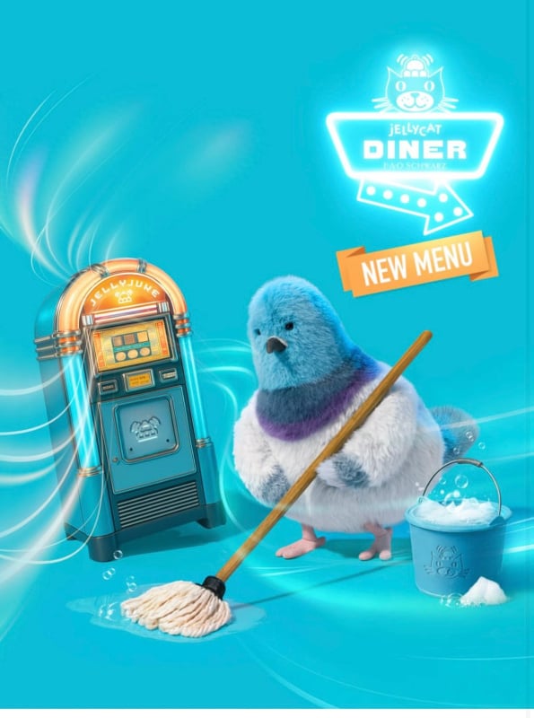 英國Jellycat 紐約限定 Strutton Pigeon 鴿子公仔｜限量絕版收藏 - Baby Monster