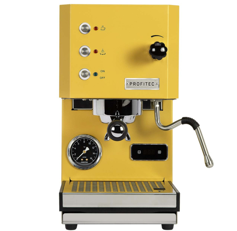 Profitec | GO Espresso Coffee Machine Yellow - Coffee Lab Limited