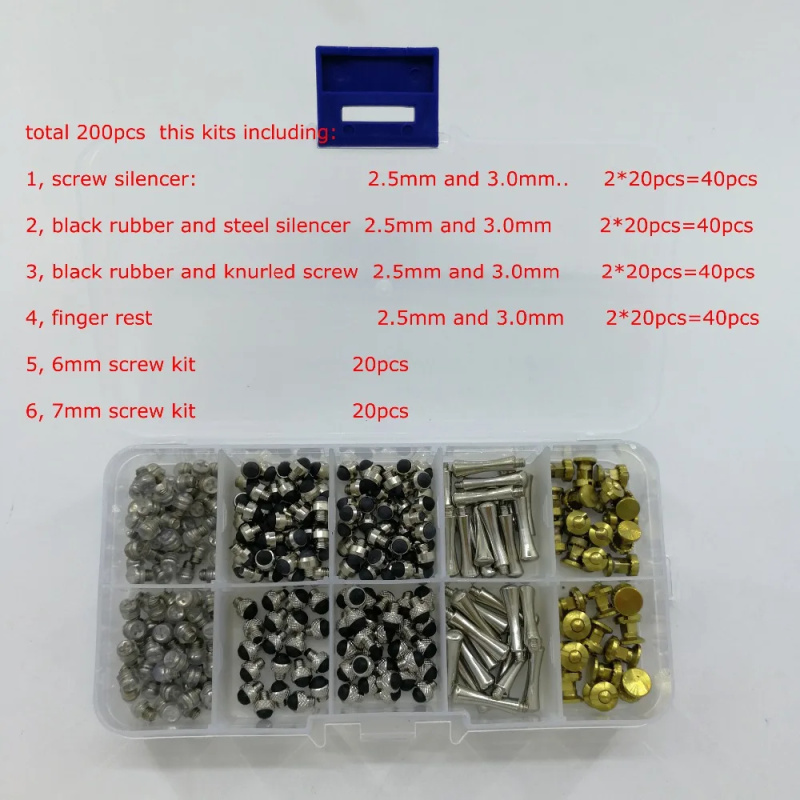 200pcsLot in Box Scissor Repair Kit Hairdressing Scissor Accessory - 鼎泰日創科技