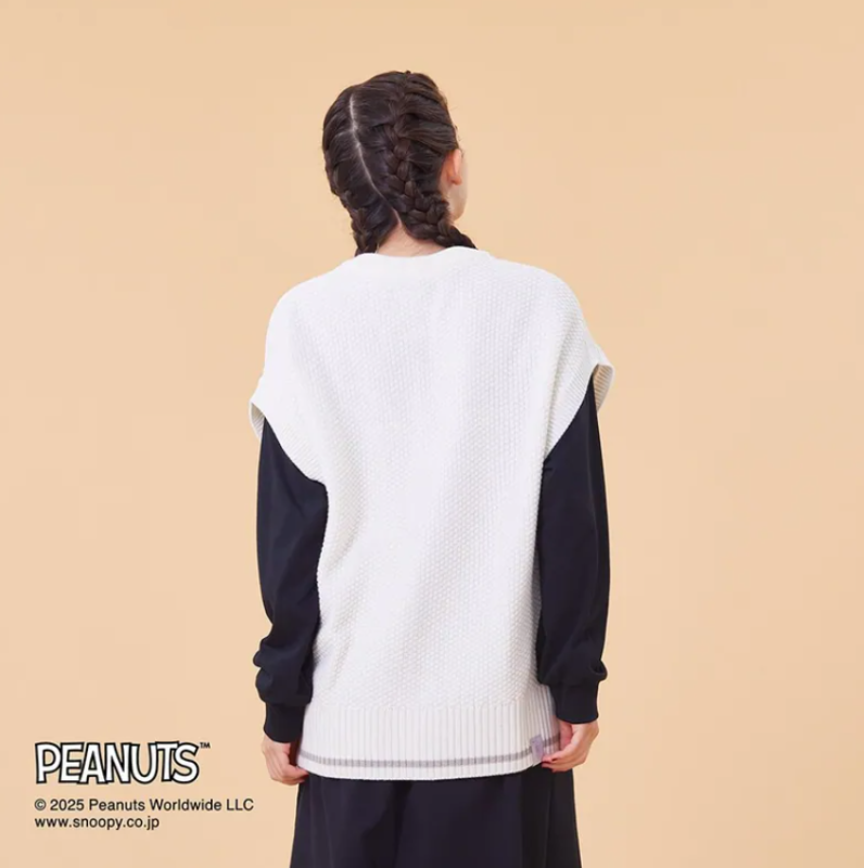 【💥日本直送】MIZUNO PEANUTS Breath Thermo 透氣 吸濕 保暖 發熱 寬鬆 羊毛混紡 背心 羊毛衫 上衣 男女適用 ...