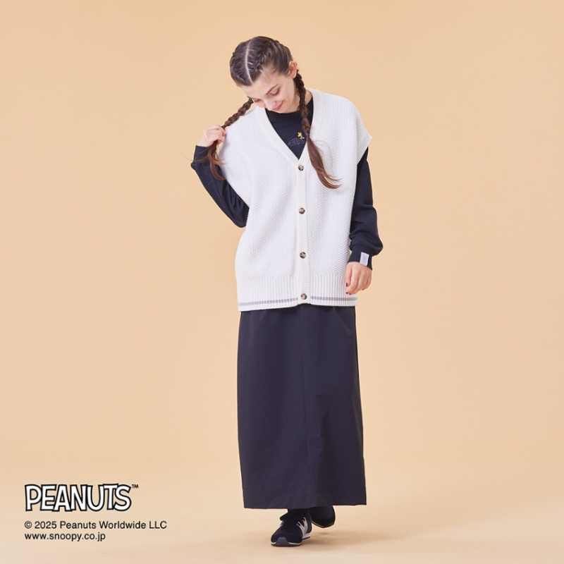 【💥日本直送】MIZUNO PEANUTS Breath Thermo 透氣 吸濕 保暖 發熱 寬鬆 羊毛混紡 背心 羊毛衫 上衣 男女適用 ...