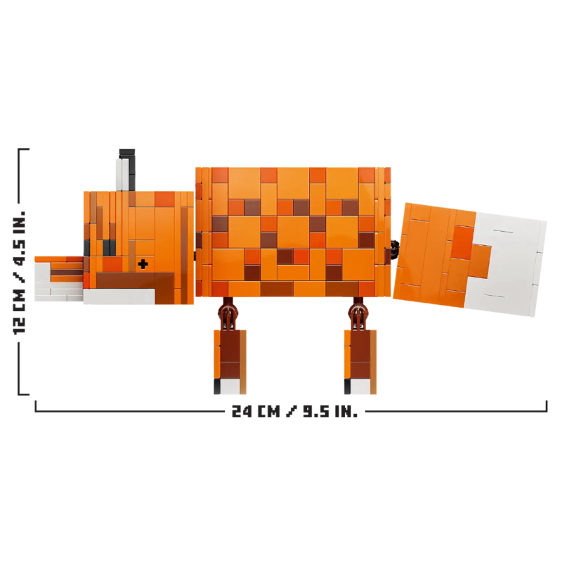 LEGO Minecraft 21588：The Fox - 零至貳拾肆購物平台