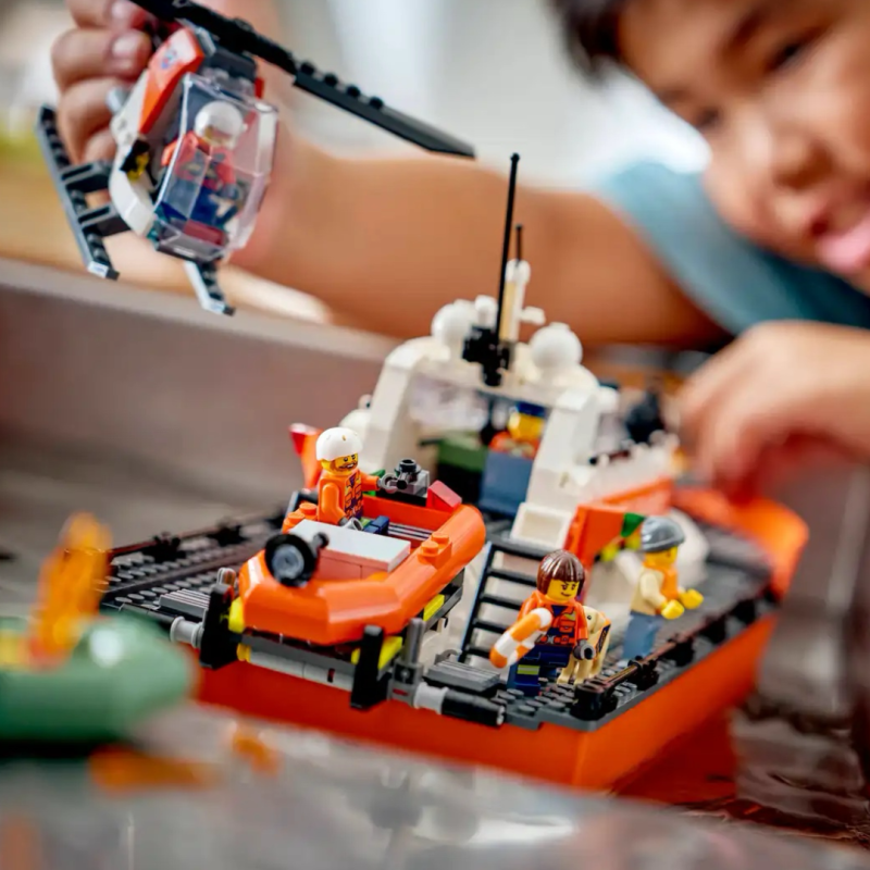 LEGO City 60504：Coast Guard Rescue Boat & Helicopter - 零至貳拾肆購物平台