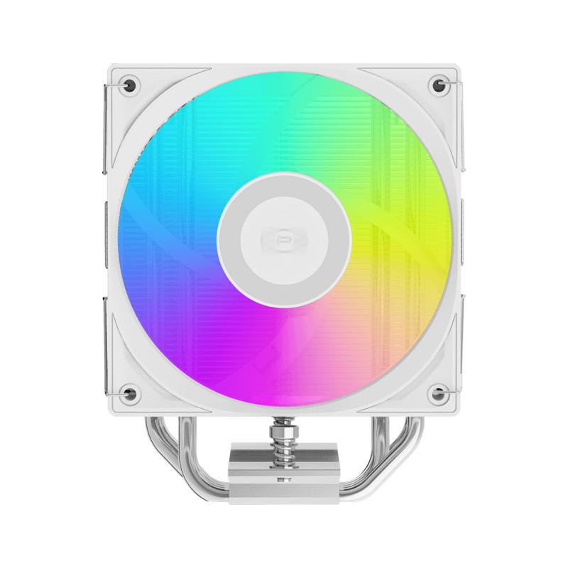 PCCOOLER RT400 TCL FULL ARGB 4-HeatPipe Single Tower Air CPU Cooler ...