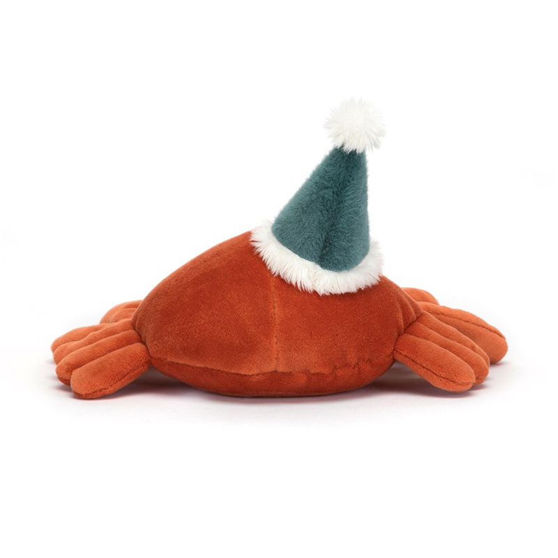 英國 Jellycat Celebration Crustacean Crab 慶典蟹｜可愛毛公仔｜香港選購 - Baby Monster