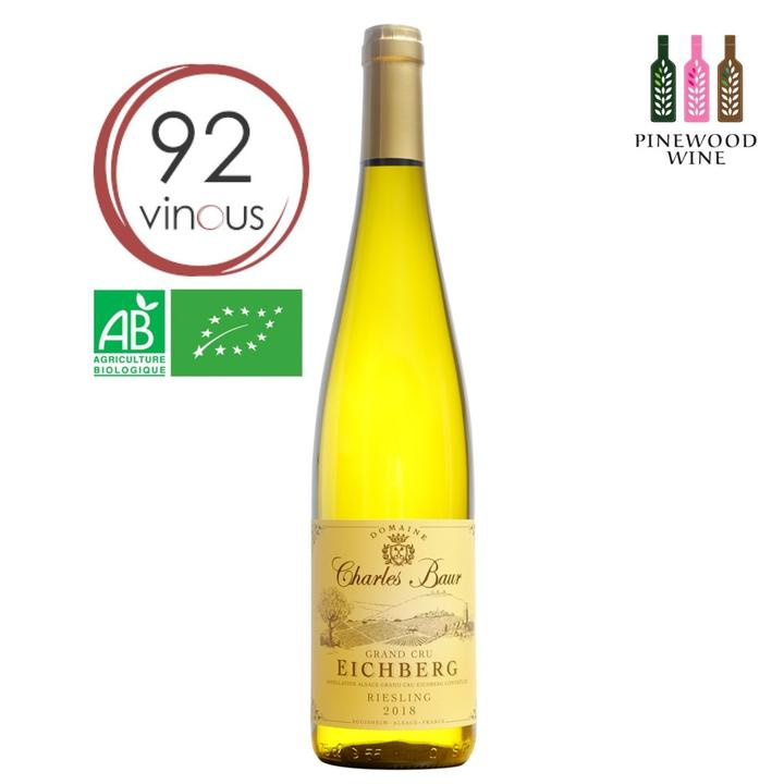 Charles Baur Grand Cru Eichberg Riesling Alsace 2018 750ml - Pinewood Wine