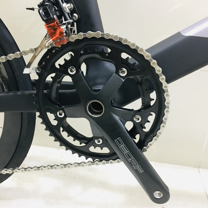 Matt black white JAVA CL-CB-22 CARBON 20" 451 碳纖維小輪徑公路車灣把 22s - 28goods