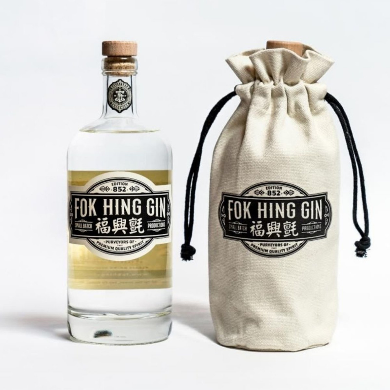 香港品牌 福興氈 茉莉茶風味FOK HING GIN (EDITION 852) 氈酒 琴酒 700ml - JMARTHK