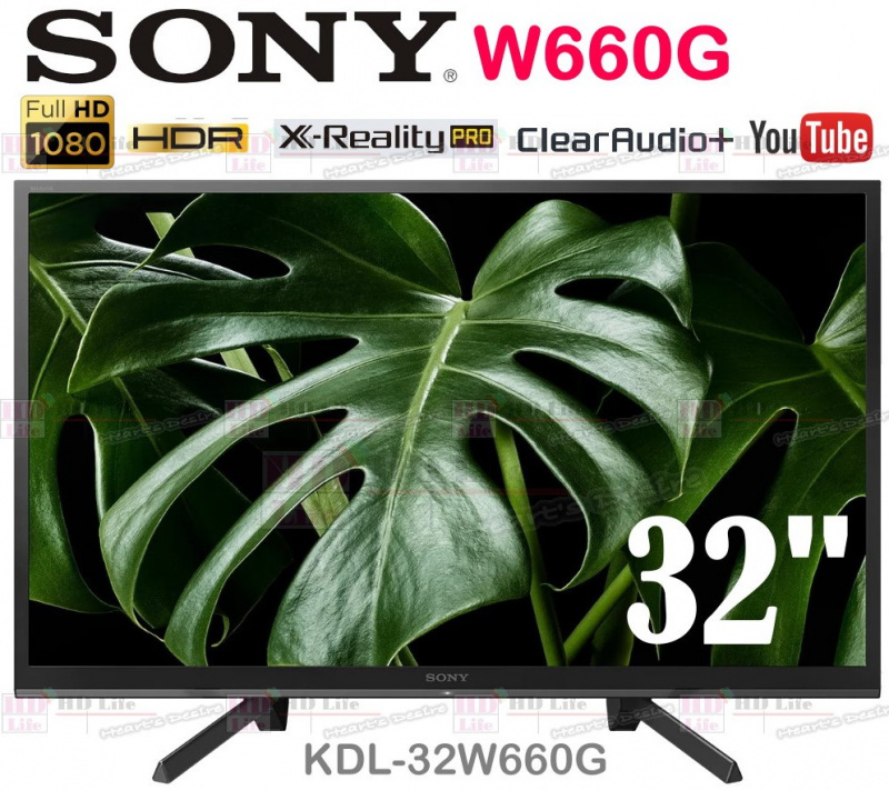 SONY 32W660G 32" 全高清 電視 KDL-32W660G - HD Life 高清生活