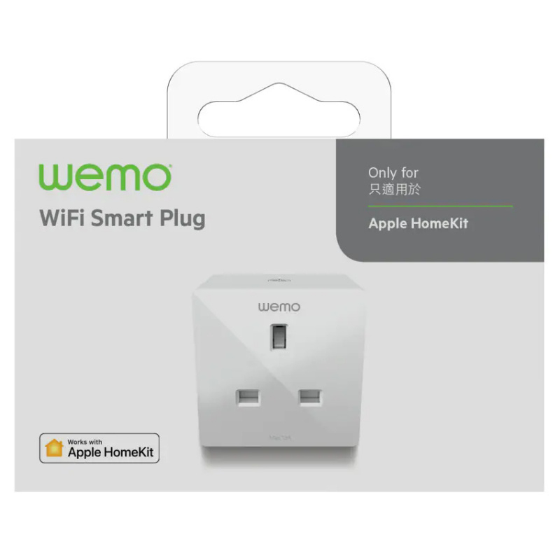 Wemo WiFi 智能插頭 WSP080-AH (行貨三年保養) Works with Apple HomeKit - New ...