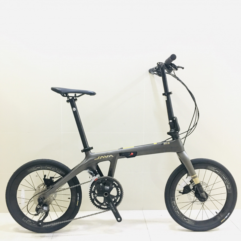 2021 Titanium JAVA ARIA FOLDING BIKE SHIMANO 18 Speed Carbon Fiber 碳纖維摺 ...