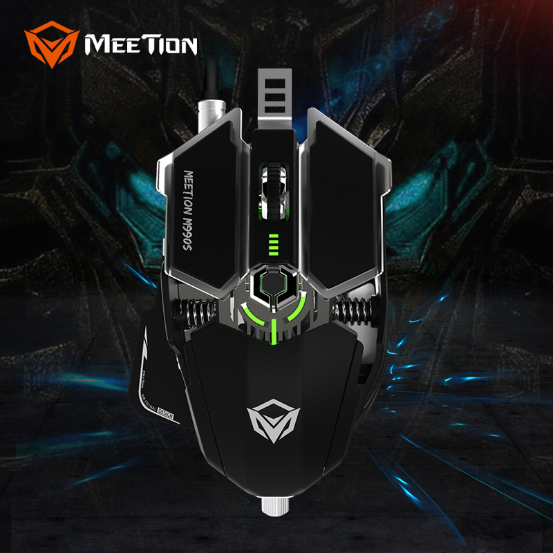 MEETION RGB 可編程 有線 遊戲滑鼠 [MT-M990S] - Meetion Tech