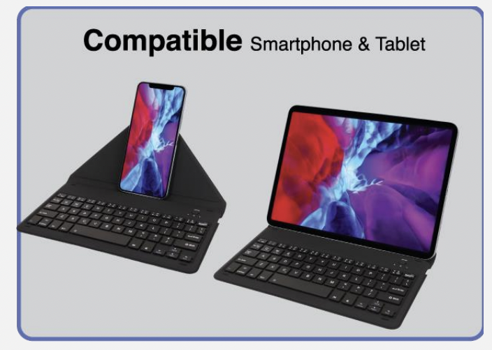 Capdase keyboard for Tablet and smartphone kickstand case kb Folio-28u ...