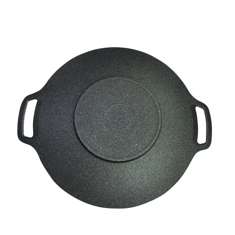 韓國製造 LaCena - 不沾年輪迷你燒烤盤 36cm 露營煮食 韓燒 BBQ 日式燒肉 {送食物夾/防熱手墊/隔熱架} IH (可用於電磁爐) 送食物夾 - Wega Hong Kong ...