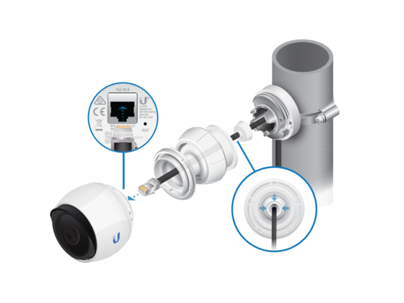 Ubiquiti UVC-G4-BULLET-3 UniFi Protect G4-Bullet Camera 3-pack | Hong ...