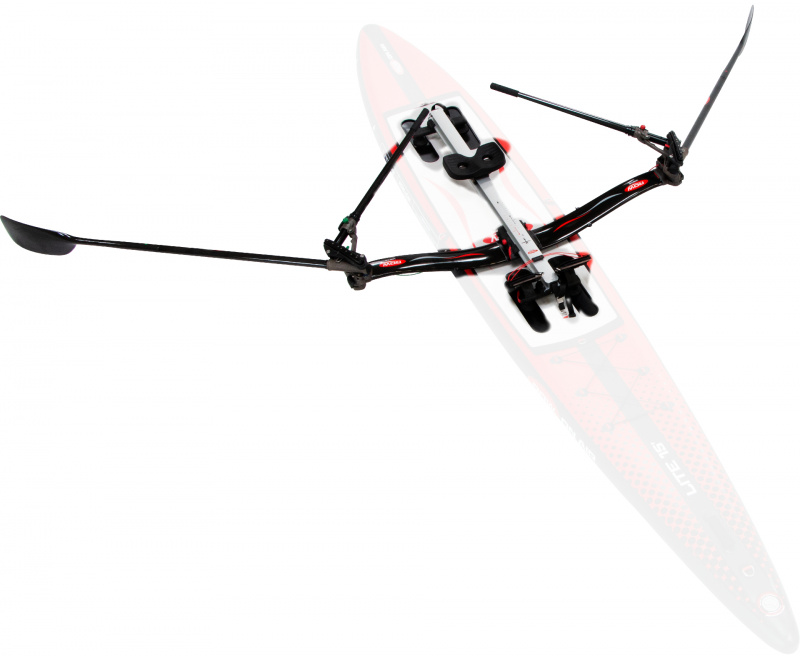 ROWonAir RowVista® Inflatable Rowing Skid system for rowing board with ...