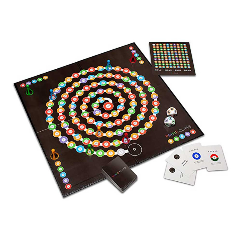 Math for Love美國乘除數學跳棋桌遊Prime Climb - 童樂高飛STEM香港教育玩具－Kidrise STEM ...