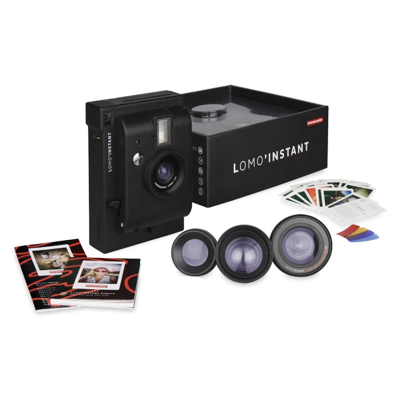 Lomography Lomo'Instant Camera and Lenses (Black Edition) li800b 黑色版本 即 ...