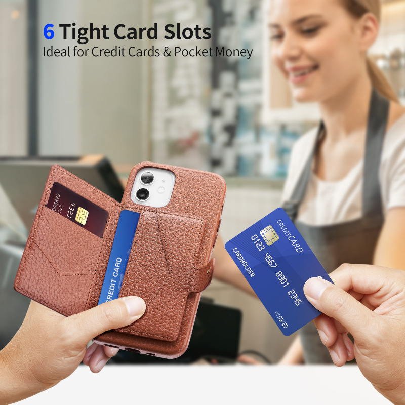 blbm iPhone MagSafe Phone 皮革Case + Wallet - Magicliving